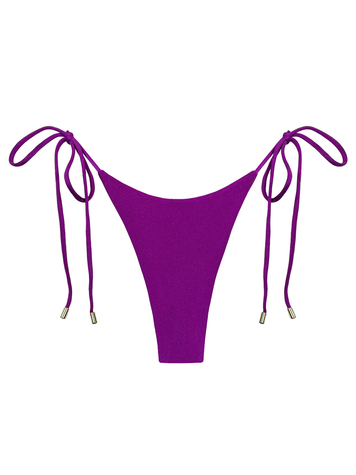 RUBY Tie Side Cheeky Bikini Bottom - Purple – ANCHIE SWIM